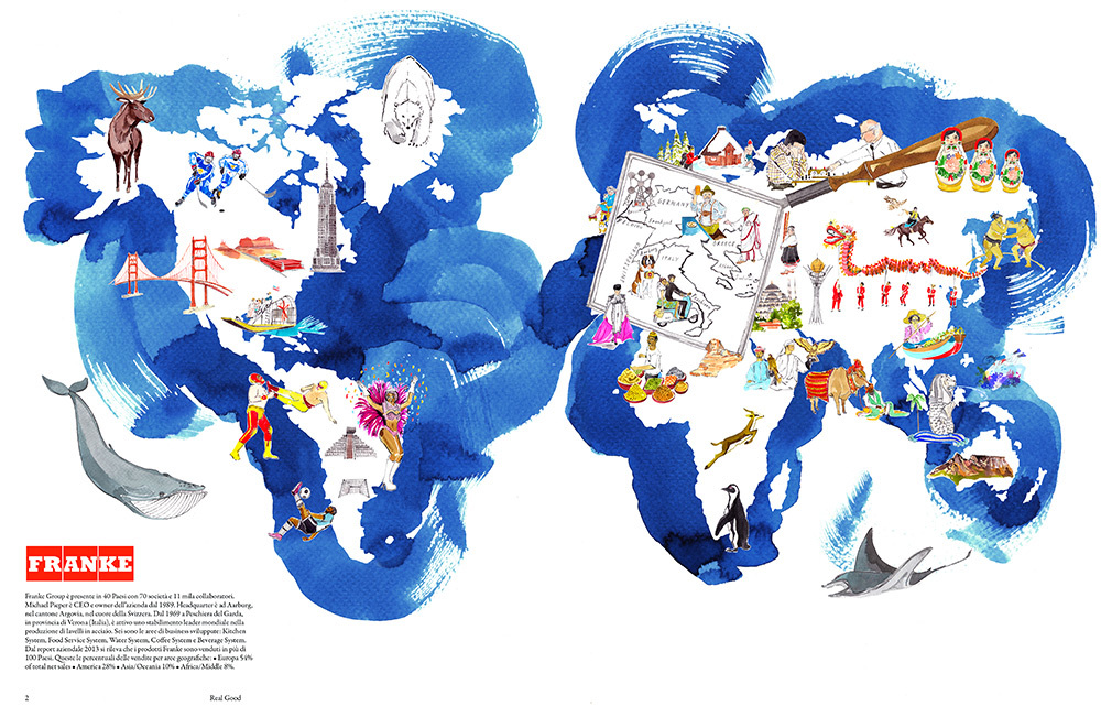 Franke, World Map - Emily Robertson